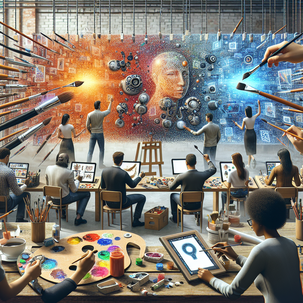 Cómo la inteligencia artificial está transformando los procesos creativos - INXENIUX